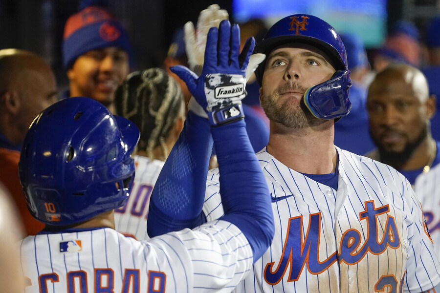 [NLWC] ‘디그롬 QS+알론소 홈런포’ 뉴욕 메츠, 기사회생...WC 3차전으로