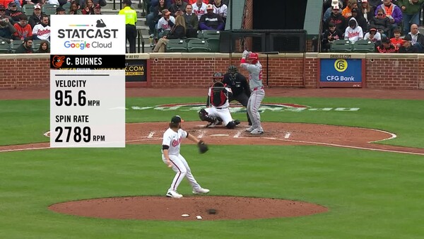 볼티모어 새 에이스 번스, 11K...역대급 개막전 눈부신 활약