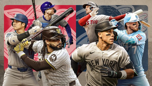 [MLB 모의투표] AL 압도적인 1위 선수 등장 vs NL 치열한 경쟁 구도