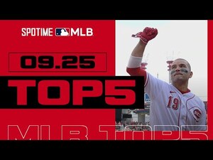 [영상] 9월 25일 명장면 Top5...보토, 스프링어, 타티스